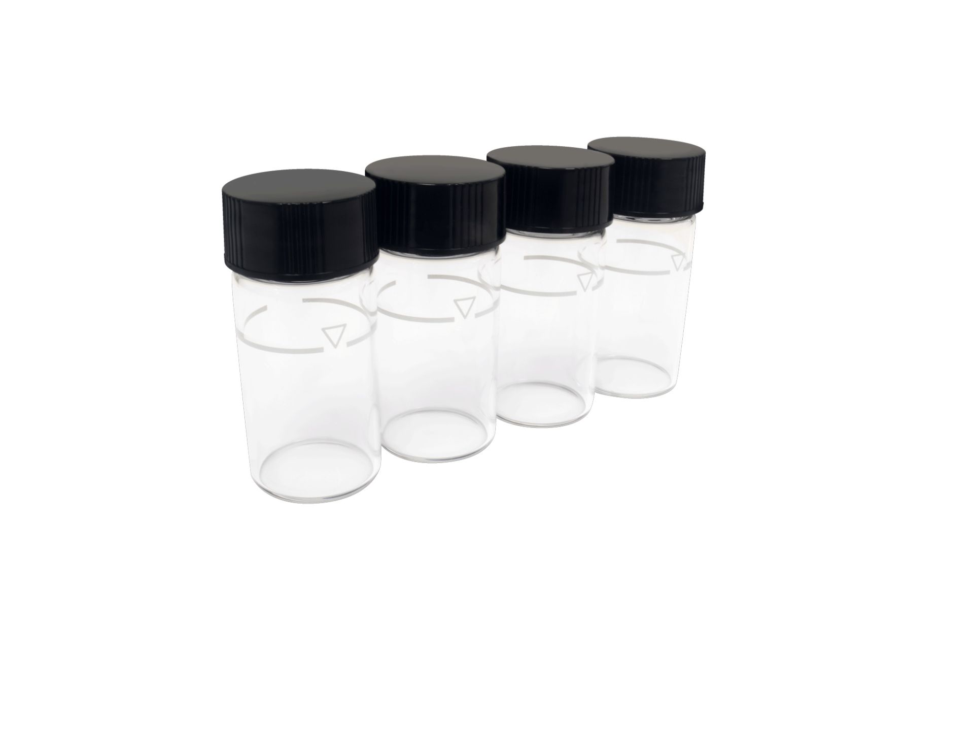 Horiba TB220-VIAL 4SET Sample vial set with 4 empty sample vials for TB ...